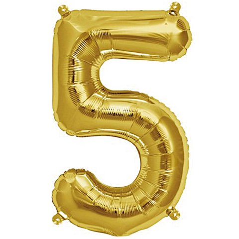 Buy Foil balloons numerals online at Modulor