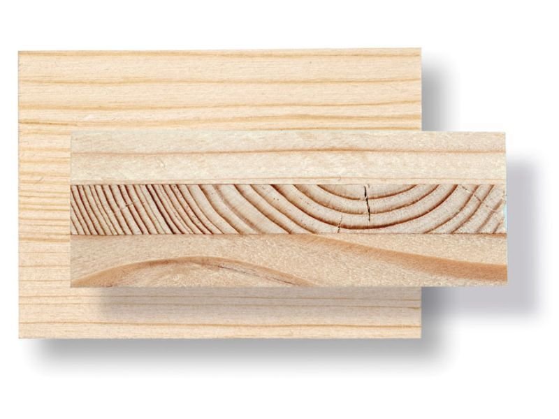 Buy Three-layer wood panel, spruce online at Modulor