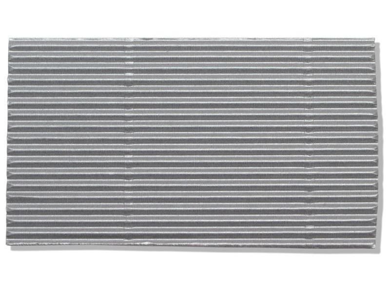 Buy Nano-corrugated board, one-sided, sheet, metallic online at Modulor