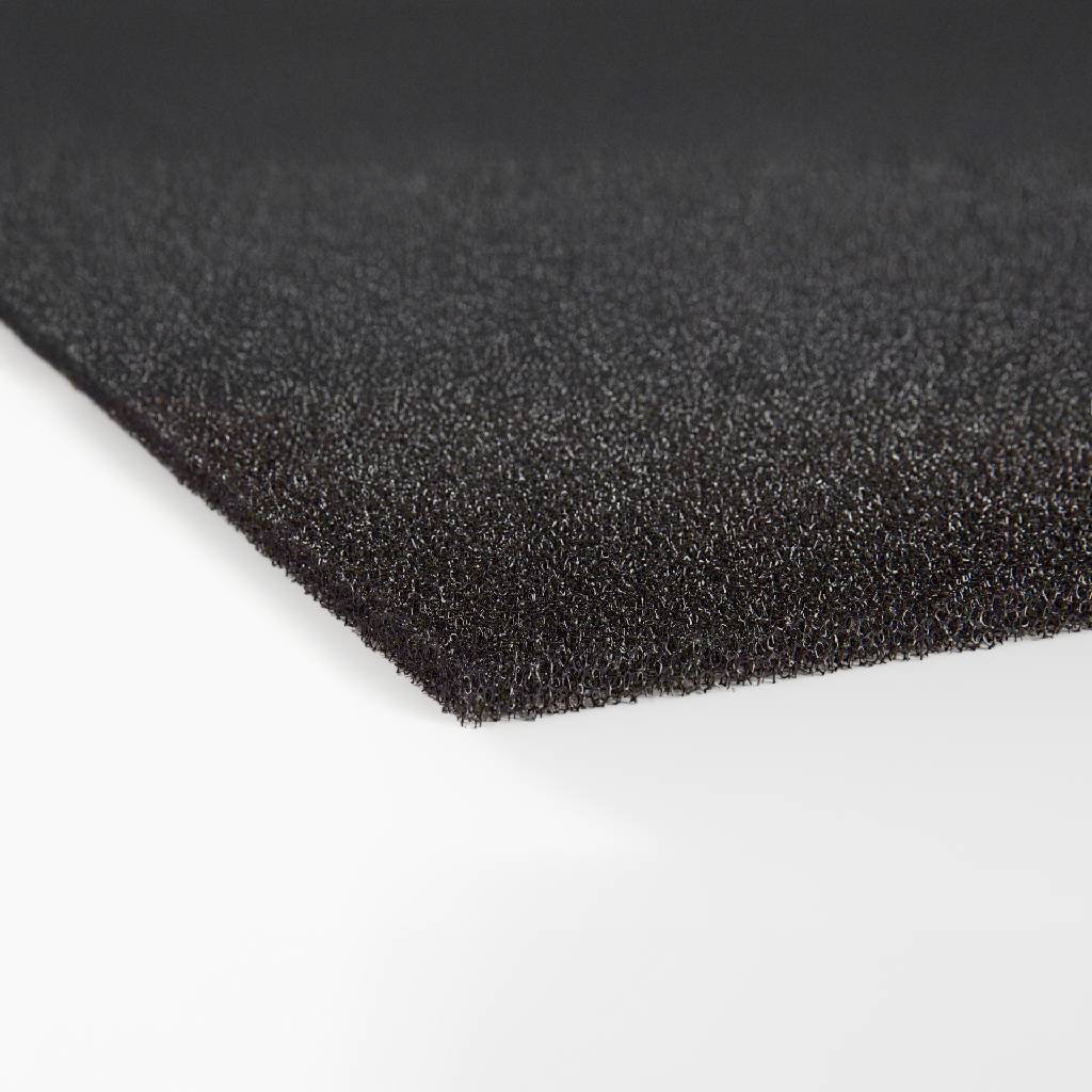 Polyurethan Filterschaum (Pflanzenschaum) PPI 10, grobporig 10,0 x 300 x 400 mm, schwarz kaufen ...