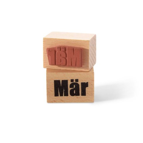 Motivstempel aus Holz, Monat online kaufen | Modulor