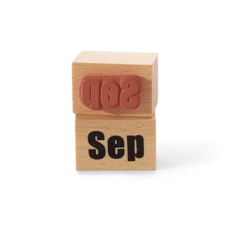 Motivstempel aus Holz, Monat online kaufen | Modulor