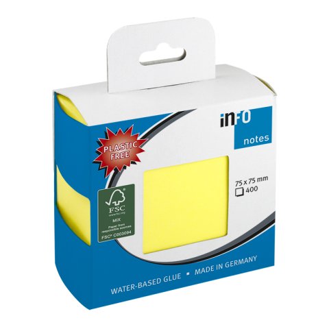 Buy Sticky notes info, FSC online at Modulor