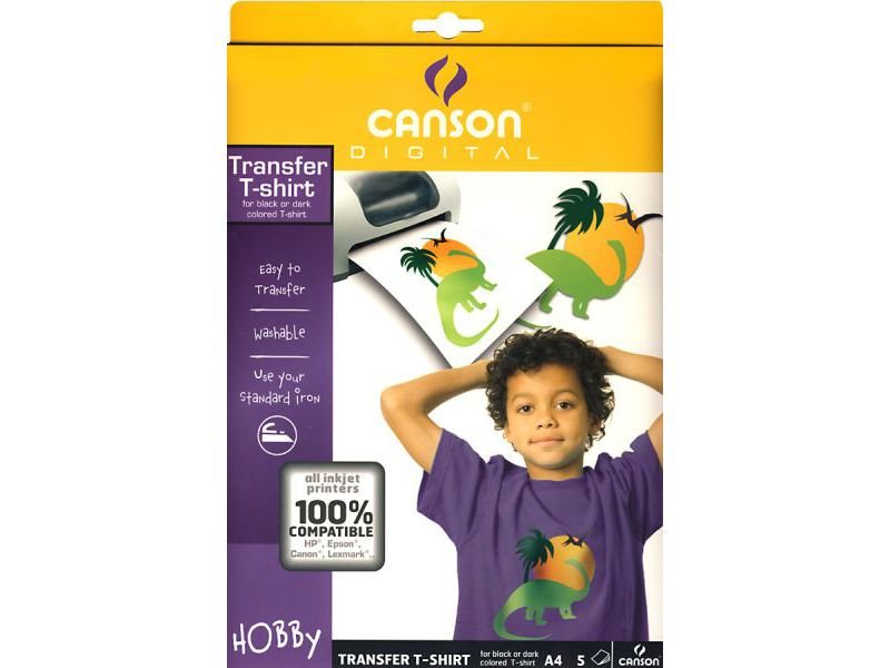 Canon Diy Shirt Printing With Iron Buy Canson T-shirt ink-jet transfer ...