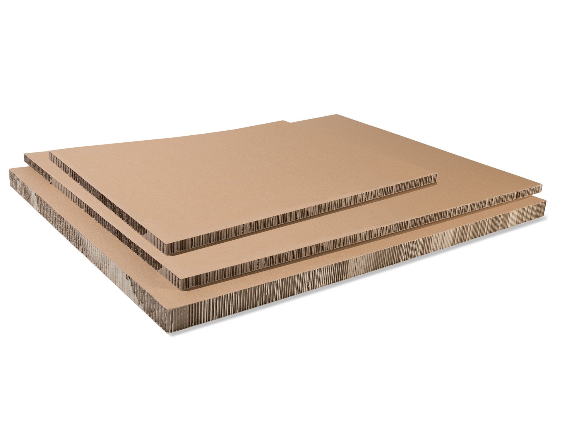 Buy Honeycomb board, paper-clad, brown online at Modulor