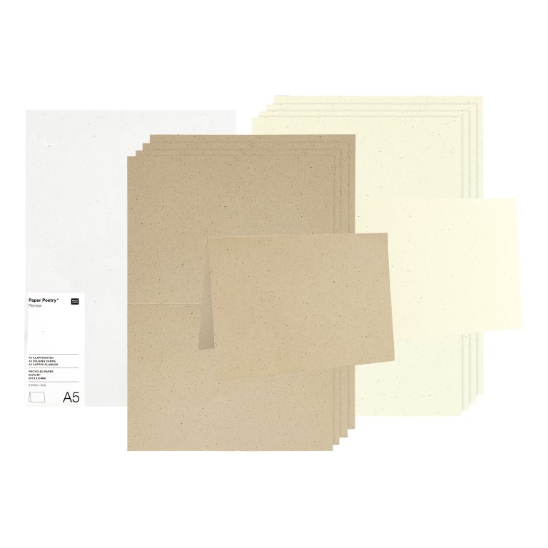 Shop Paper Poetry Renew DIN A5 folding cards online at Modulor