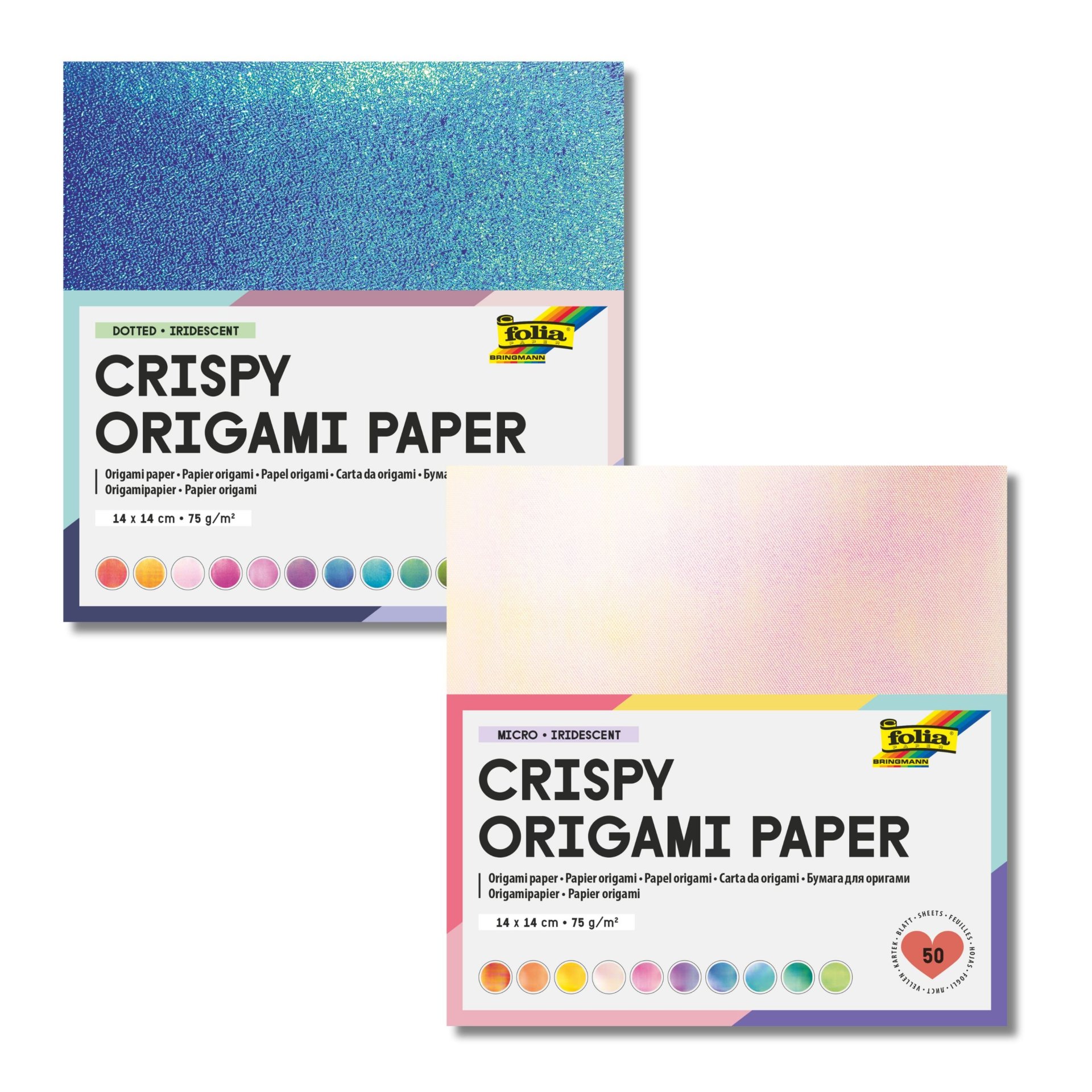 Buy Origami folding paper, printed on one side online at Modulor