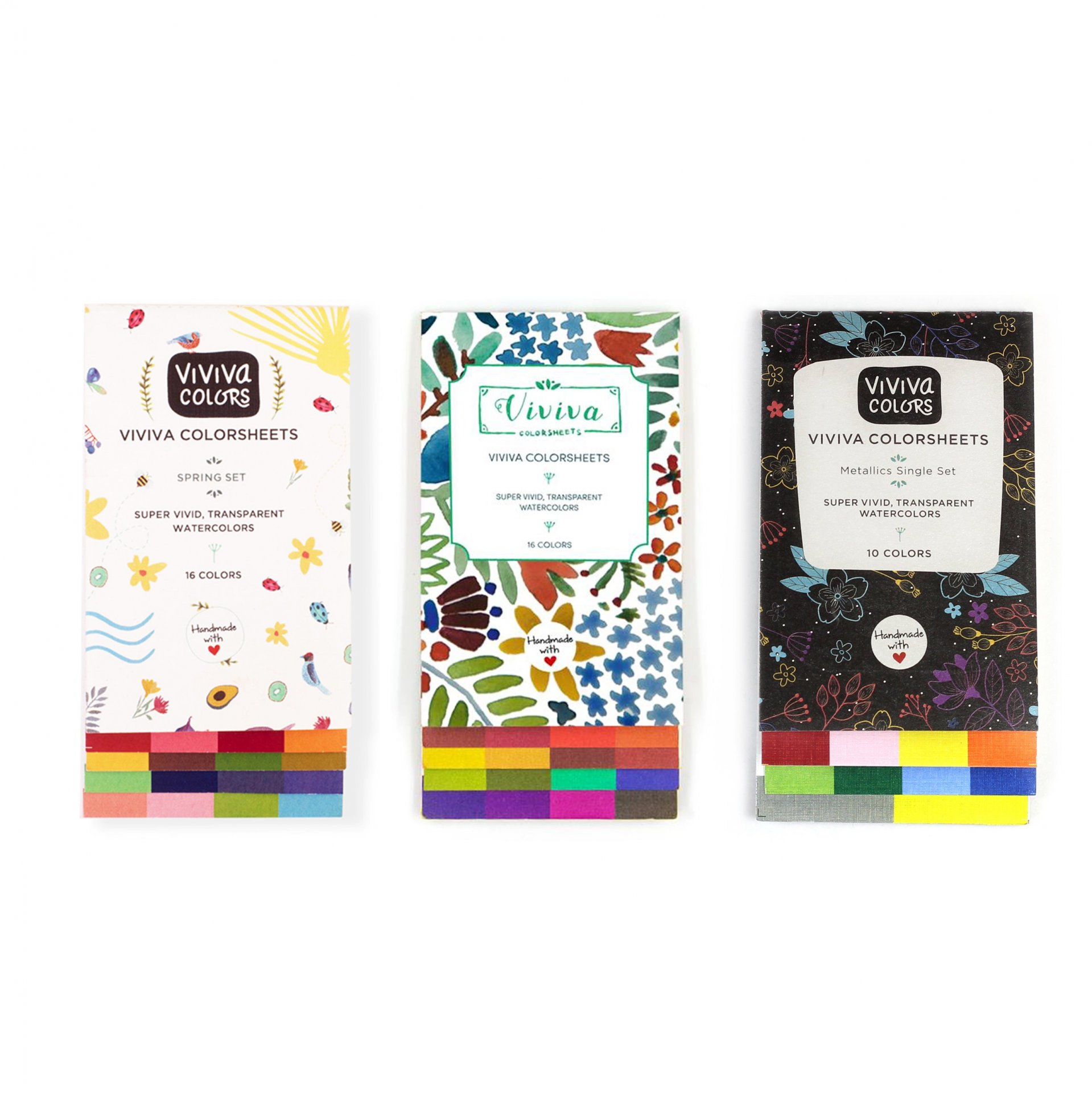 Viviva Aquarellfarbe Colorsheets, Set kaufen | Modulor