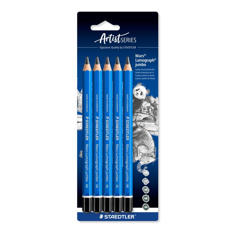 Staedtler Bleistift Mars Lumograph Jumbo, Set kaufen | Modulor
