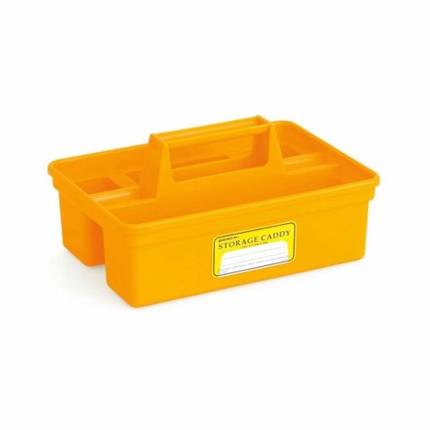 Storage Caddy Werkzeugkasten, tragbar, groß 25 x 17,4 x 11,8 cm, gelb ...