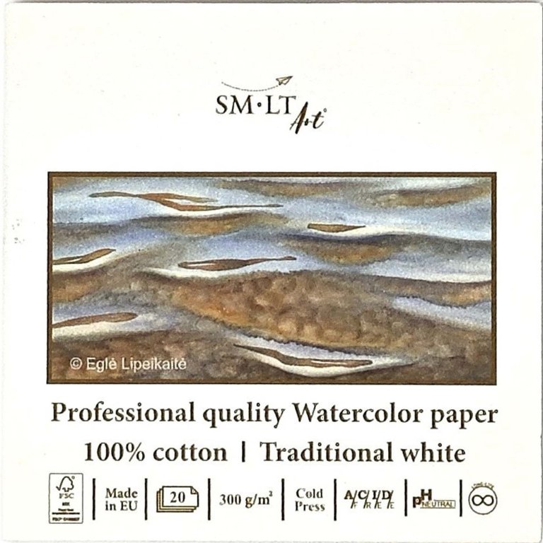 Buy Watercolor drawing book Cotton, white, 300 g/m² online at Modulor