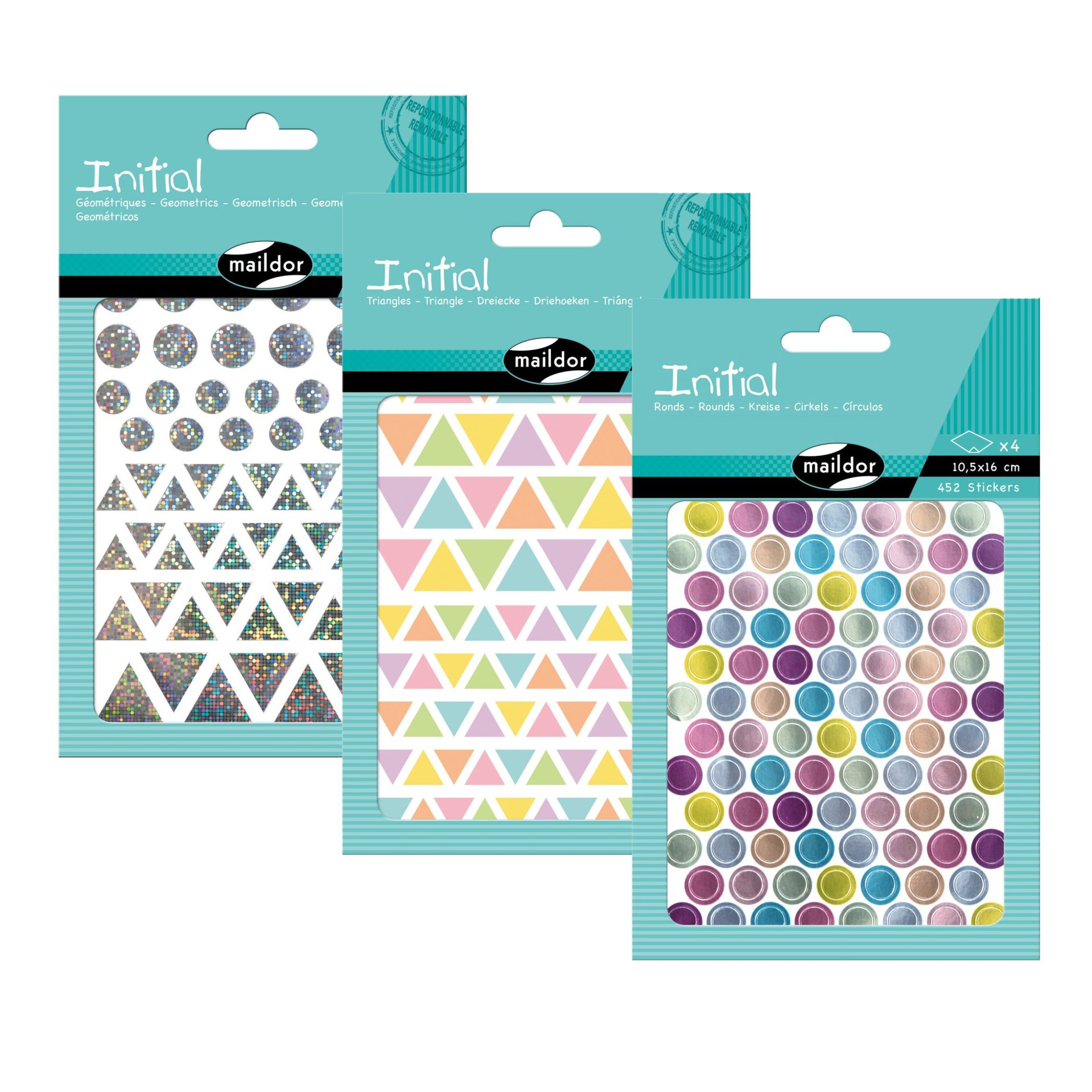 Shop Sticker pack Initial online at Modulor