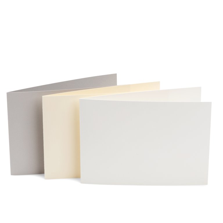 Shop Rivoli letterhead folding cards DIN A6 landscape online at Modulor